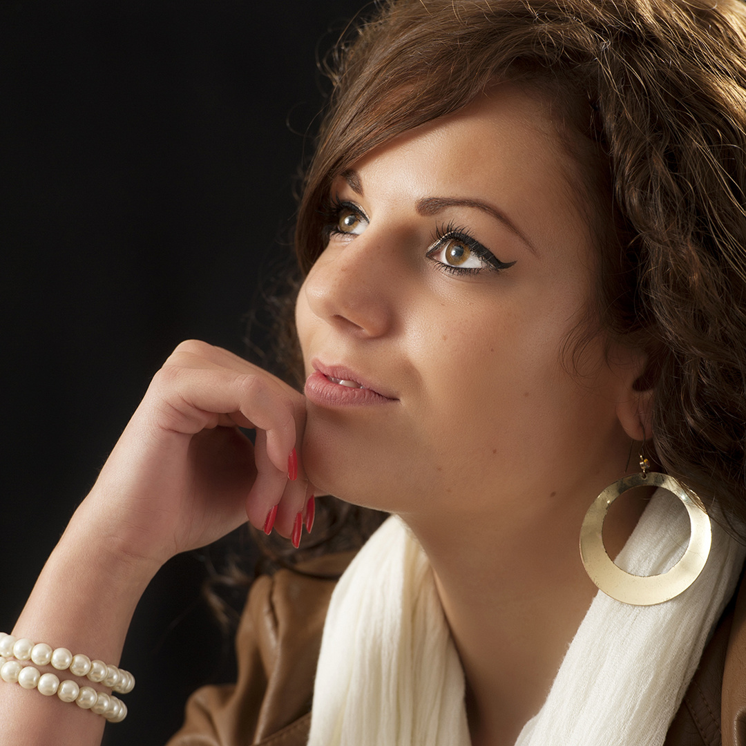 Der Blick Foto & Bild | portrait, portrait frauen, studio Bilder auf ...