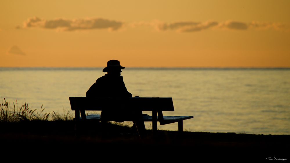 Der Blick in die Weite Foto & Bild | landschaft, meer & strand, haff ...