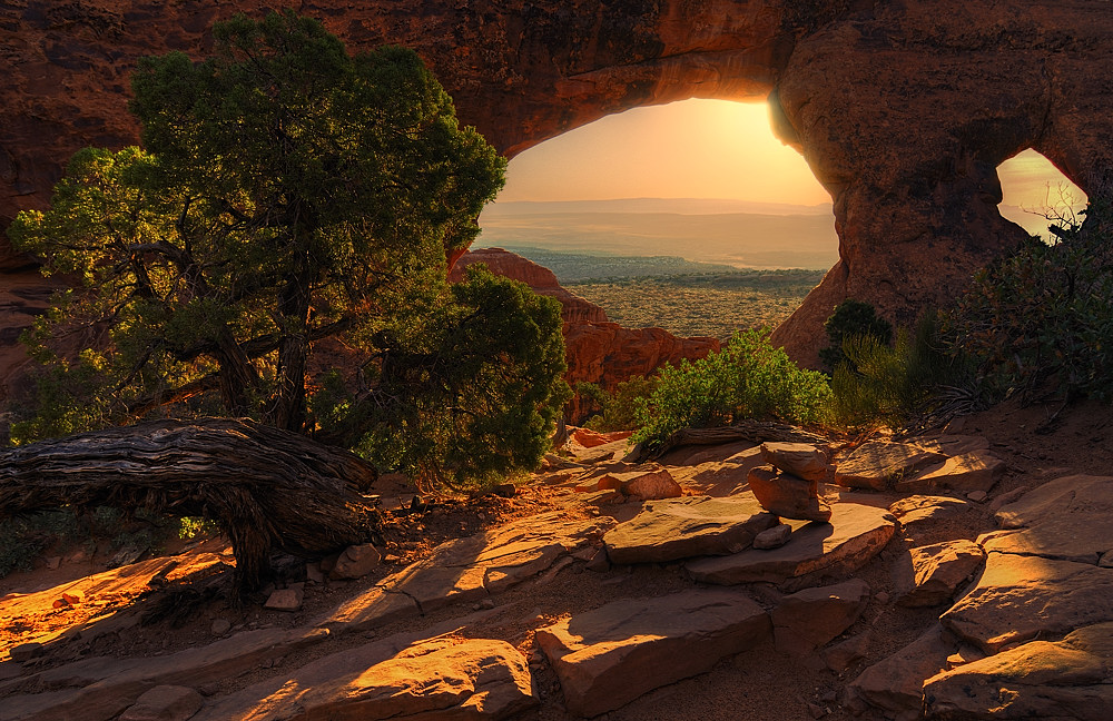 Der Blick in eine andere Welt Foto & Bild | landschaft, wüste, ausland ...