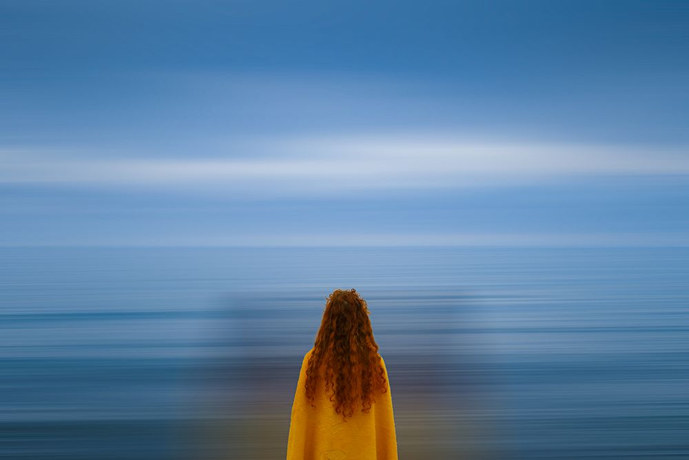 Der Blick ins 2023 Foto & Bild | experimente, landschaft, meer & strand ...