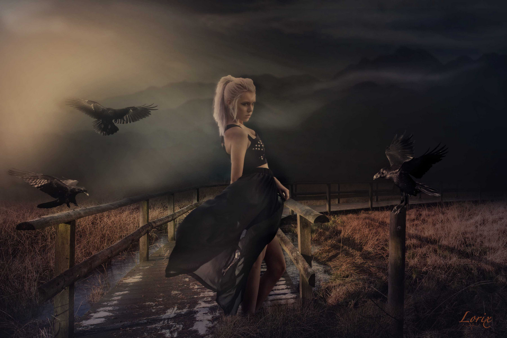 Der Blick zurück... Foto & Bild | composing, digiart, fotomontage Bilder auf fotocommunity