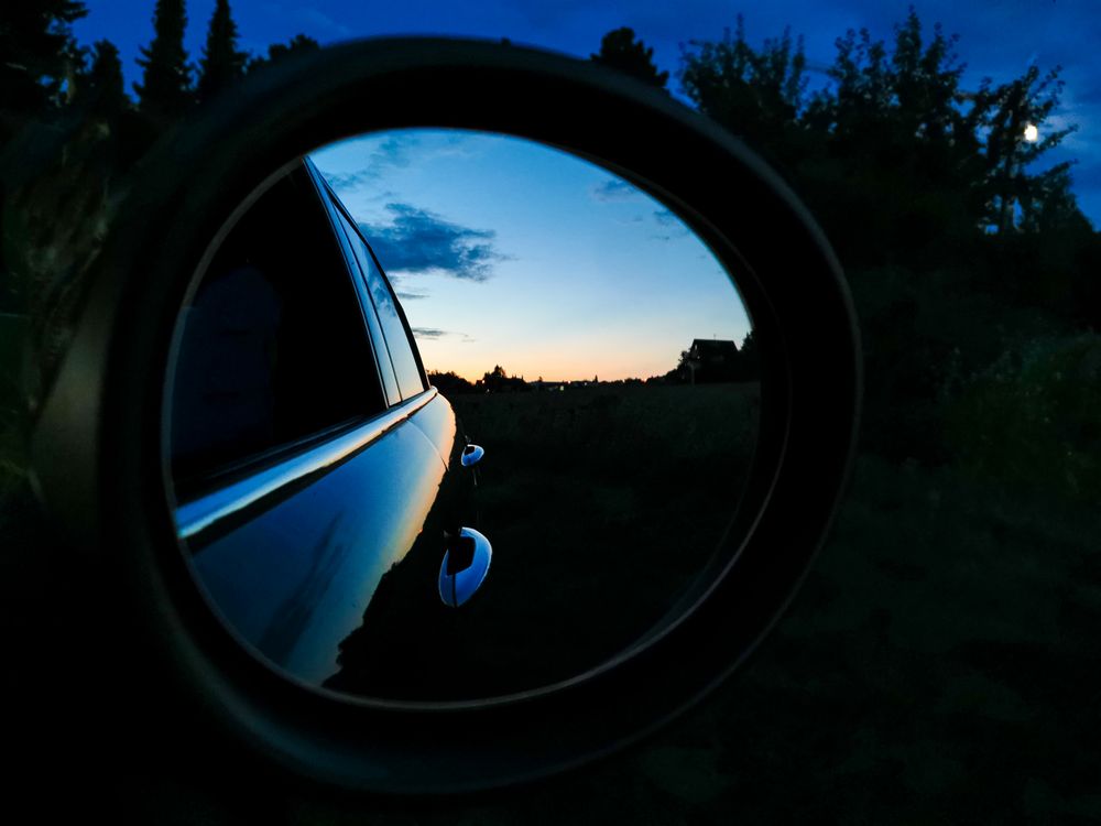 Der Blick zurück Foto & Bild | experimente, sonnenuntergänge ...