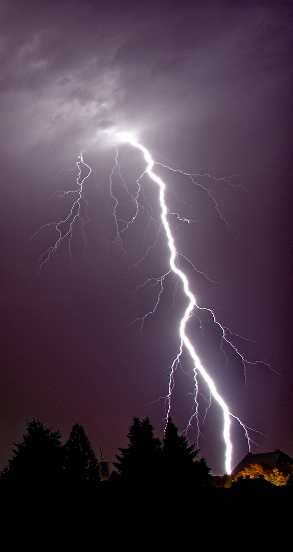 Der Blitz Foto & Bild | abstraktes, naturereignisse, strukturen Bilder ...