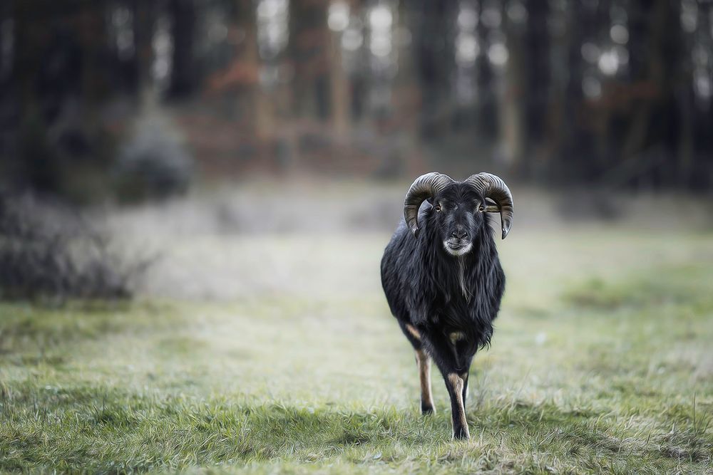 der Bock ... Foto & Bild | licht, schaf, natur Bilder auf fotocommunity