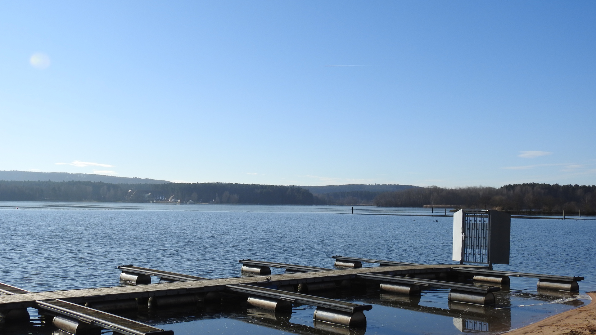 Der Brombachsee Foto & Bild | landschaft, bach, fluss & see, fränk seen ...