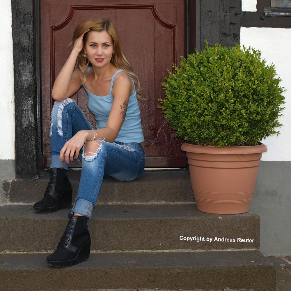 Der Buchsbaum und das Model Foto & Bild | outdoor, bäume, natur Bilder ...