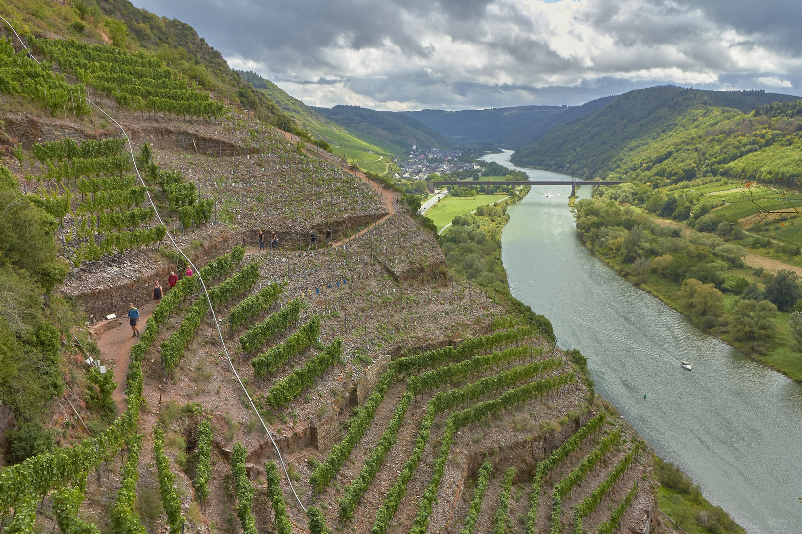 Der Calmont-Klettersteig Foto & Bild | world, sommer, natur Bilder auf ...