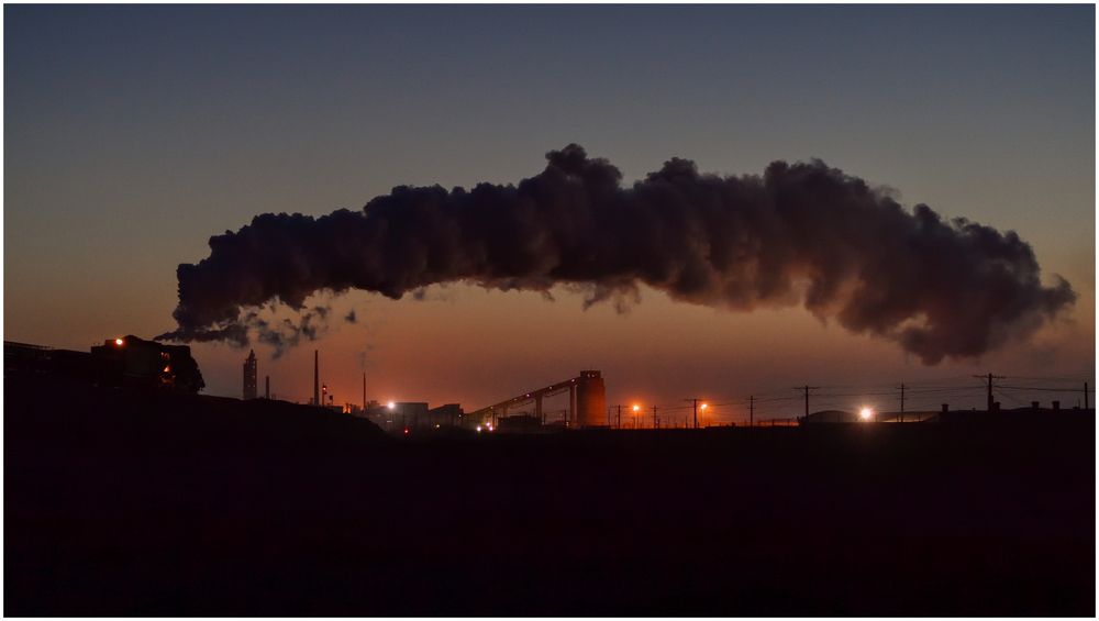 Der Dampf-Bogen Foto & Bild | china, tagebau, bergbau Bilder auf ...