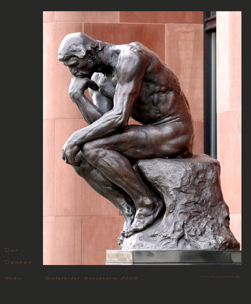 Der Denker Foto & Bild | fotokunst, owl, spezial Bilder auf fotocommunity