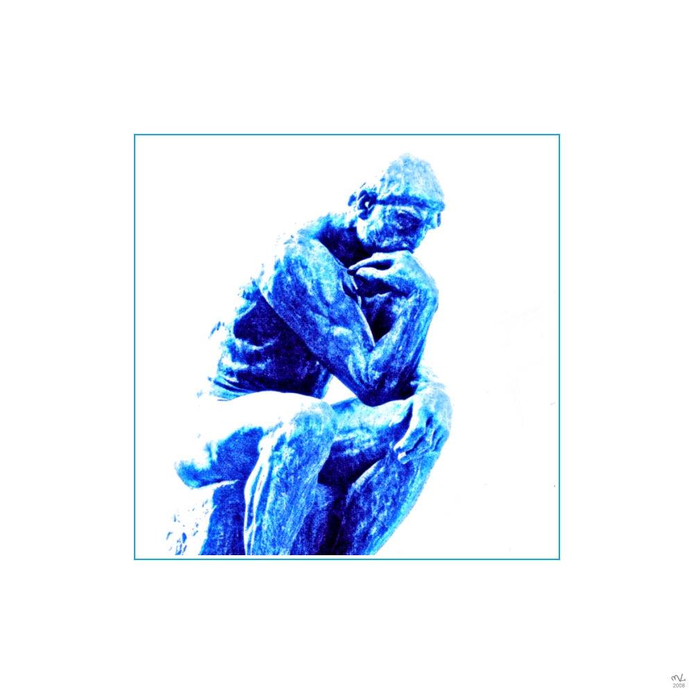 Der Denker Foto & Bild | bearbeitungs - techniken, digiart Bilder auf ...