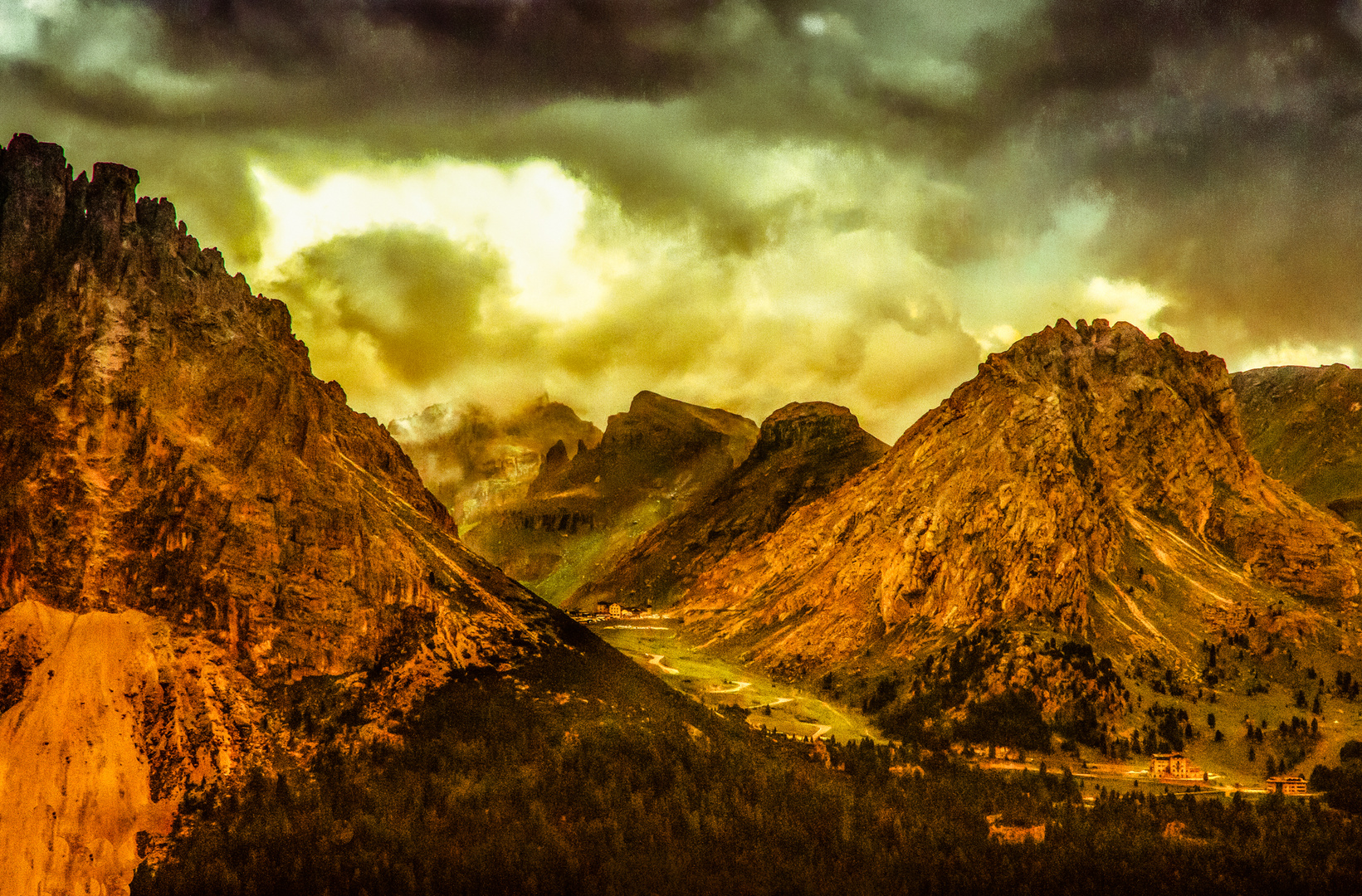 Der Donner rumpelt in der Ferne Foto & Bild | landschaft, berge, gipfel ...