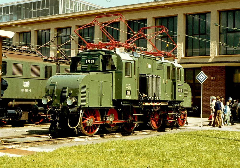 Der E-Lok Oldtimer Foto & Bild | dampf-, diesel- und e-loks, eisenbahn, verkehr & fahrzeuge ...