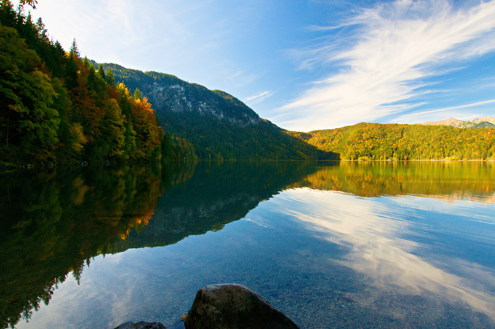 der Eibsee Foto & Bild | deutschland, europe, bayern Bilder auf ...