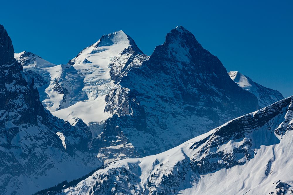 Der Eiger (3970 m) Foto & Bild | schweiz, mönch, berner oberland Bilder ...