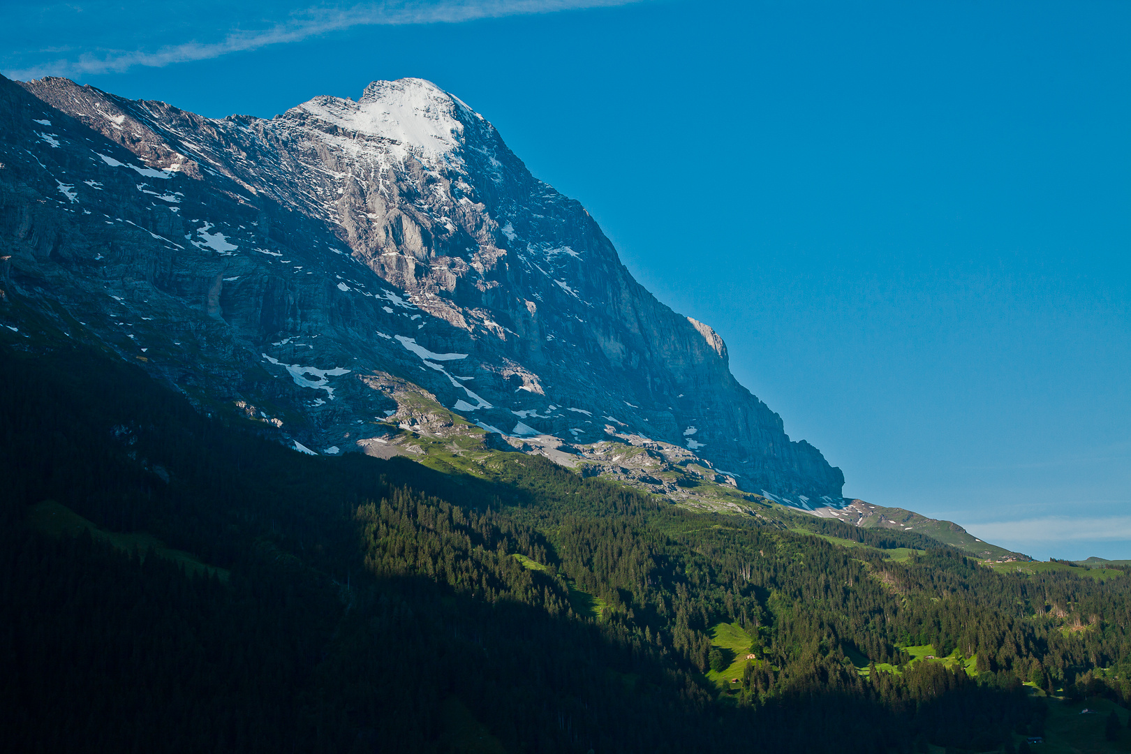 Der Eiger Foto & Bild | landschaft, berge, berner oberland Bilder auf ...
