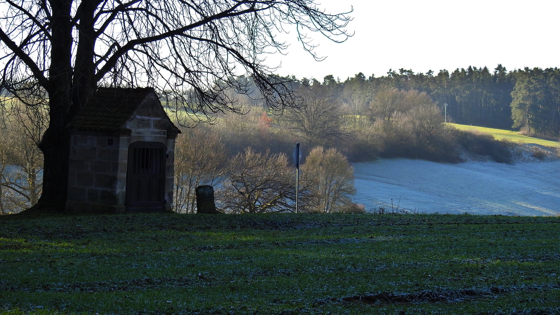 der erste Schnee. Foto & Bild | landschaft, jahreszeiten, winter Bilder auf fotocommunity