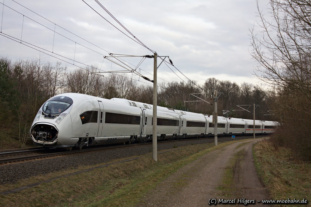 Der erste Velaro D ist komplett Foto & Bild | züge ...