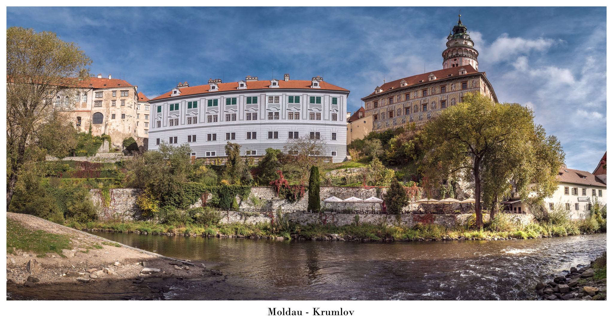 Der Fluß Moldau bei Krumau Foto & Bild | architektur, europe, czech ...