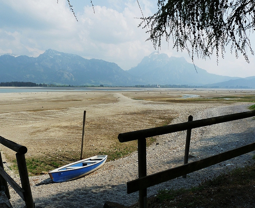 Der Forggensee Foto & Bild | landschaft, bach, fluss & see, see, teich ...