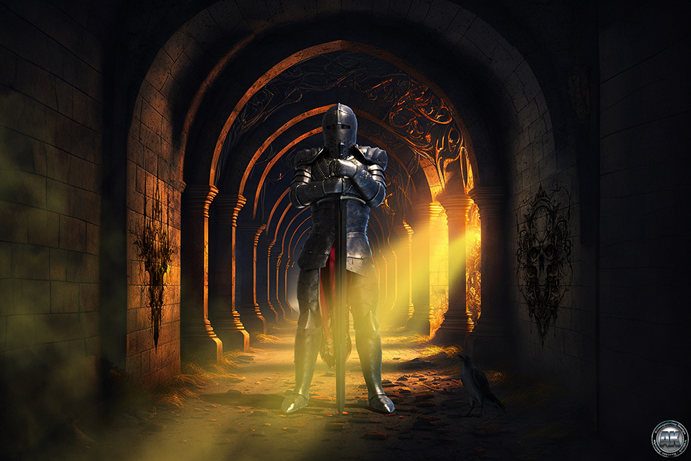 Der Gang Foto & Bild | ki-generierte bilder, art, grafik Bilder auf ...