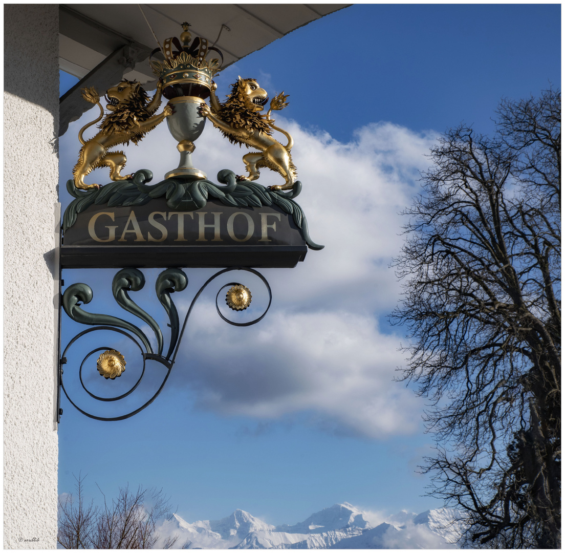 Der Gasthof Löwen... Foto & Bild | dokumentation, outdoor, winter ...