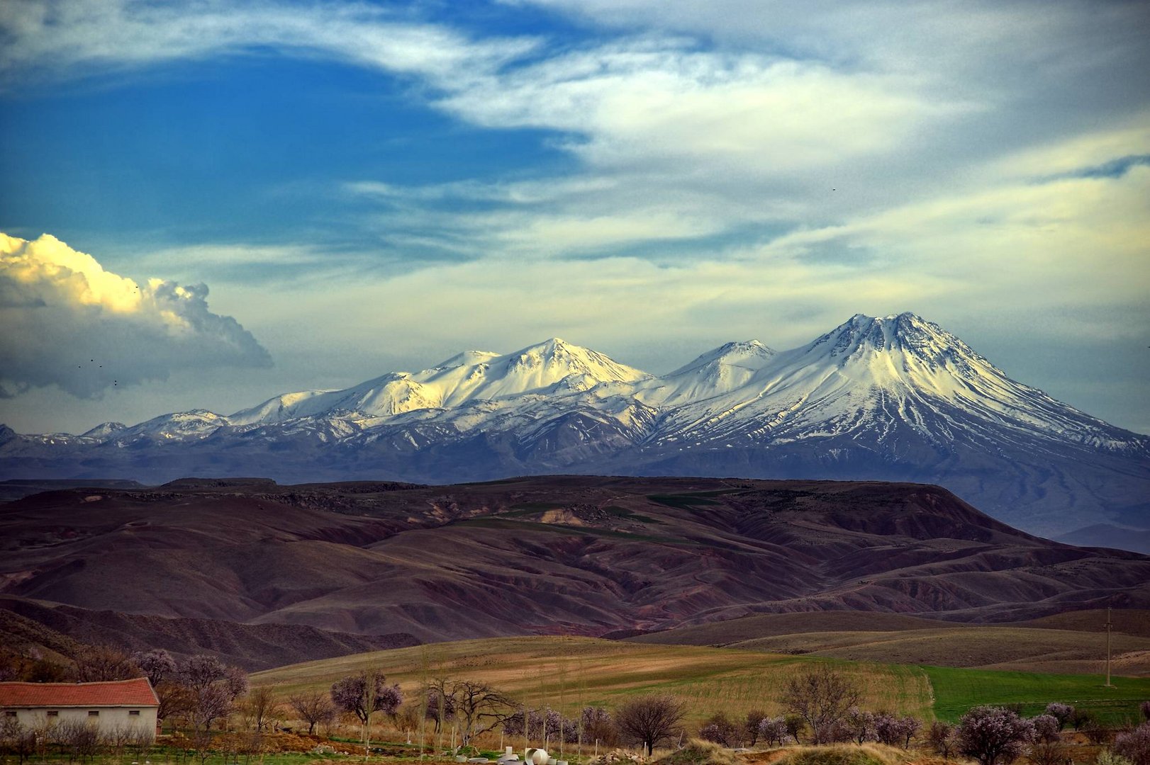 Der Hasan Dag Vulkan bei Aksaray Foto & Bild | landschaft, berge ...