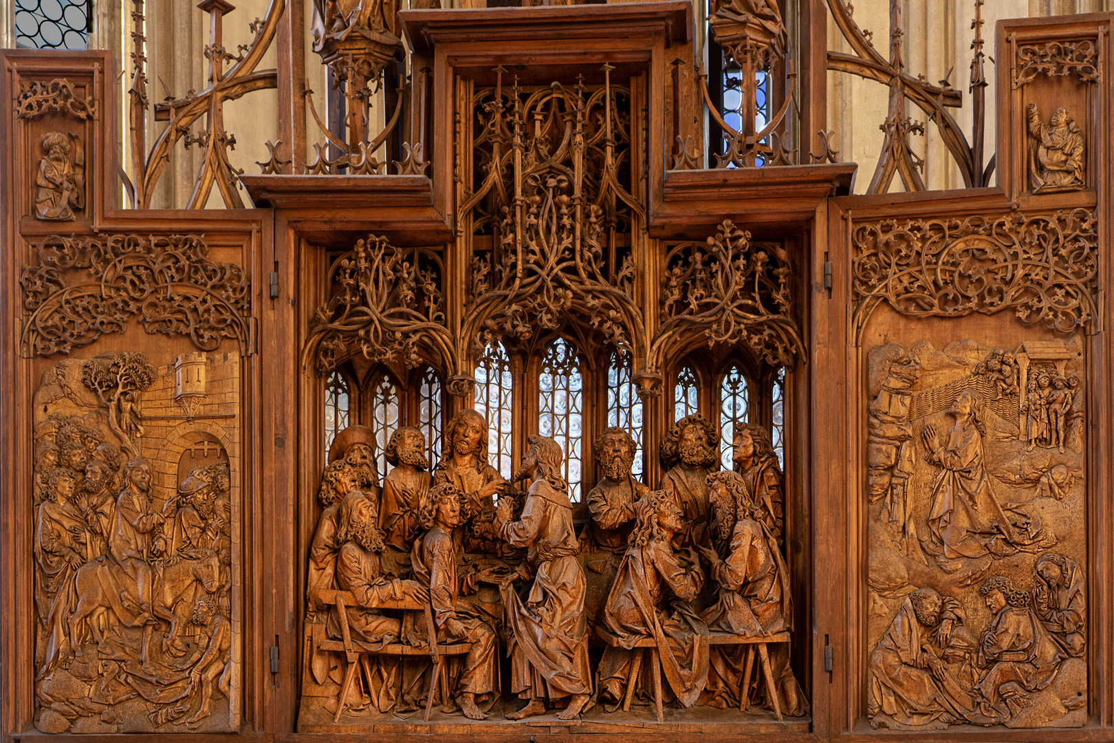 Der Heilig-Blut-Altar (Rothenburg) Foto & Bild | kunstfotografie & kultur, gemälde & skulpturen ...
