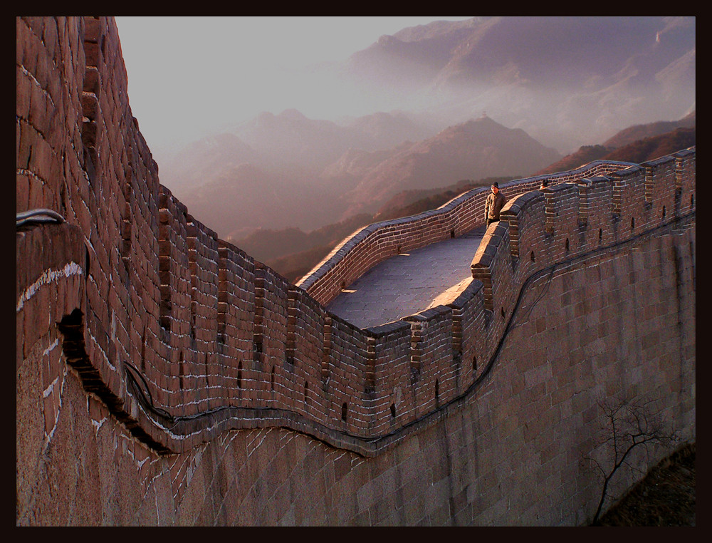 Der Klassiker: The Great Wall - Badaling Section Foto & Bild | asia ...