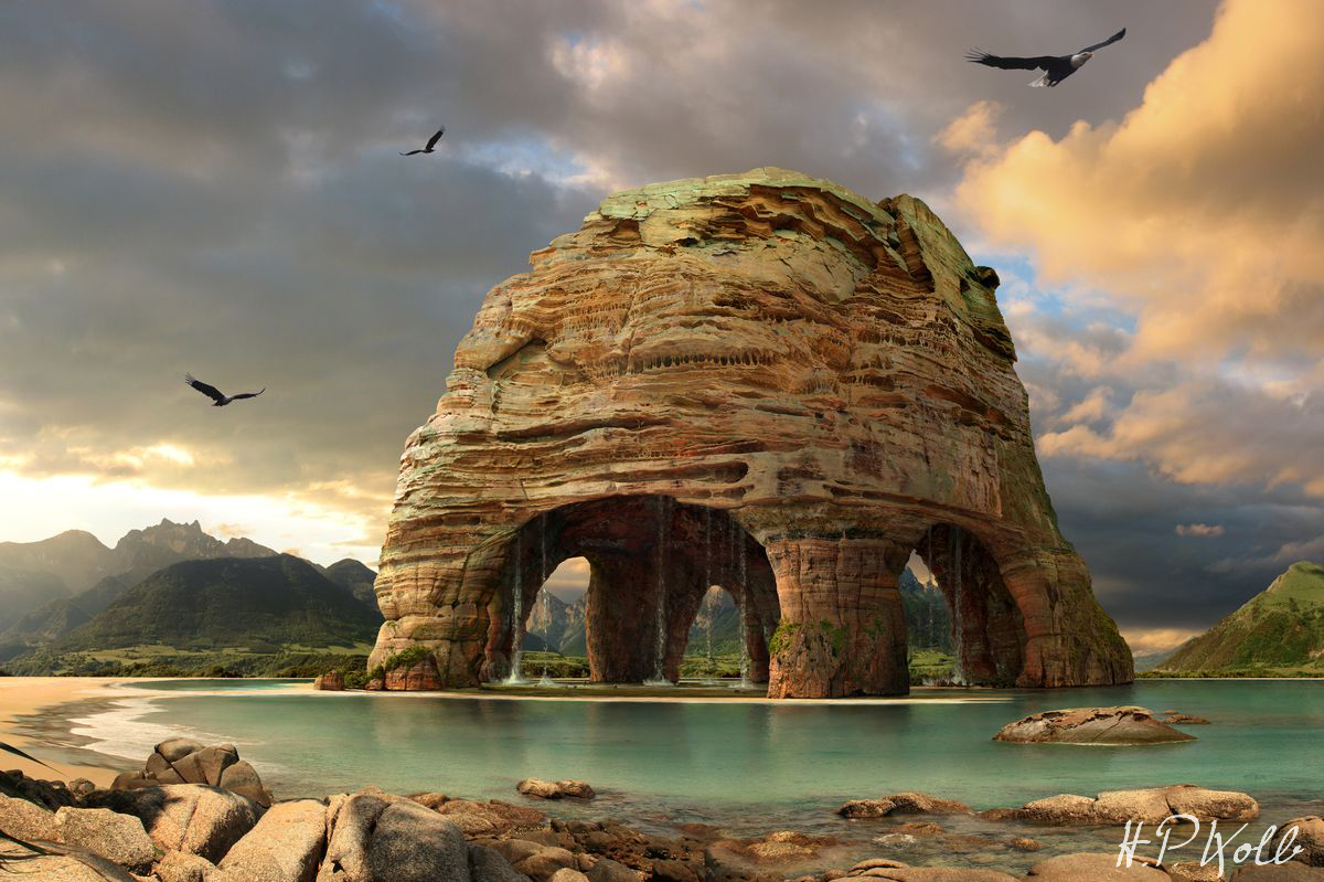 Der Koloss Foto & Bild | fotomontage, fantasy mystery, digi art Bilder ...