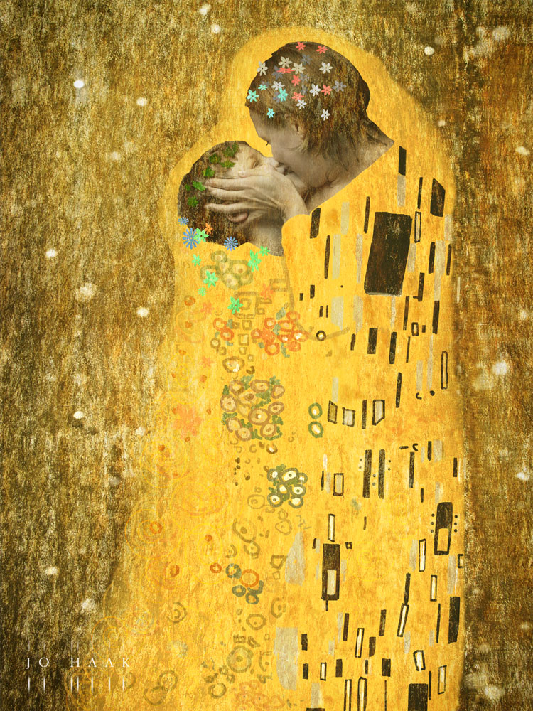 der Kuss Foto & Bild | fotomontage, menschliches, digiart Bilder auf ...