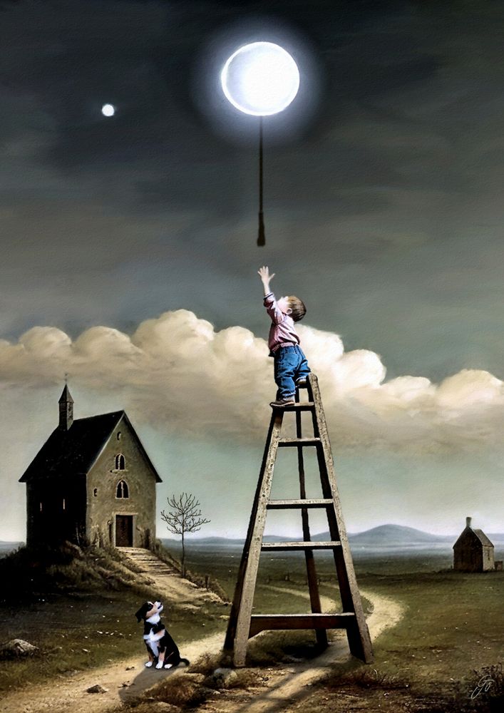 Der letzte macht das Licht aus Foto & Bild | fotomontage, surreal, composing Bilder auf ...