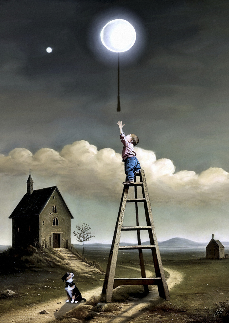 Der letzte macht das Licht aus Foto & Bild | fotomontage, surreal, composing Bilder auf ...