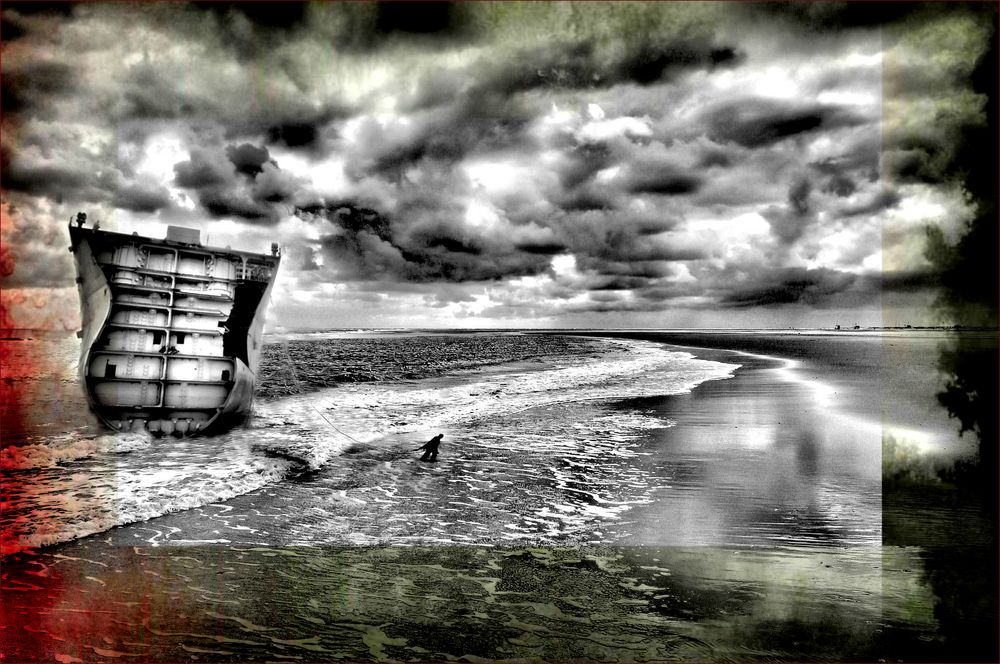 der letzte macht das Licht aus..... Foto & Bild | fotomontage, surreal, digiart Bilder auf ...