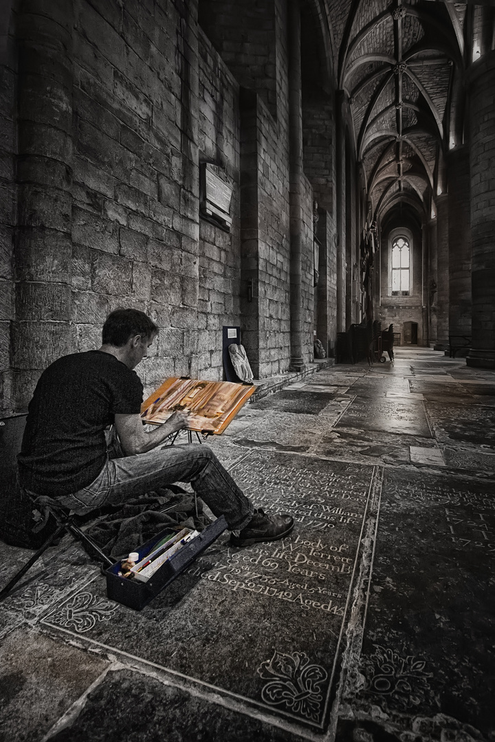 Der Maler Foto & Bild | colorkey, bearbeitungs - techniken, midlands ...