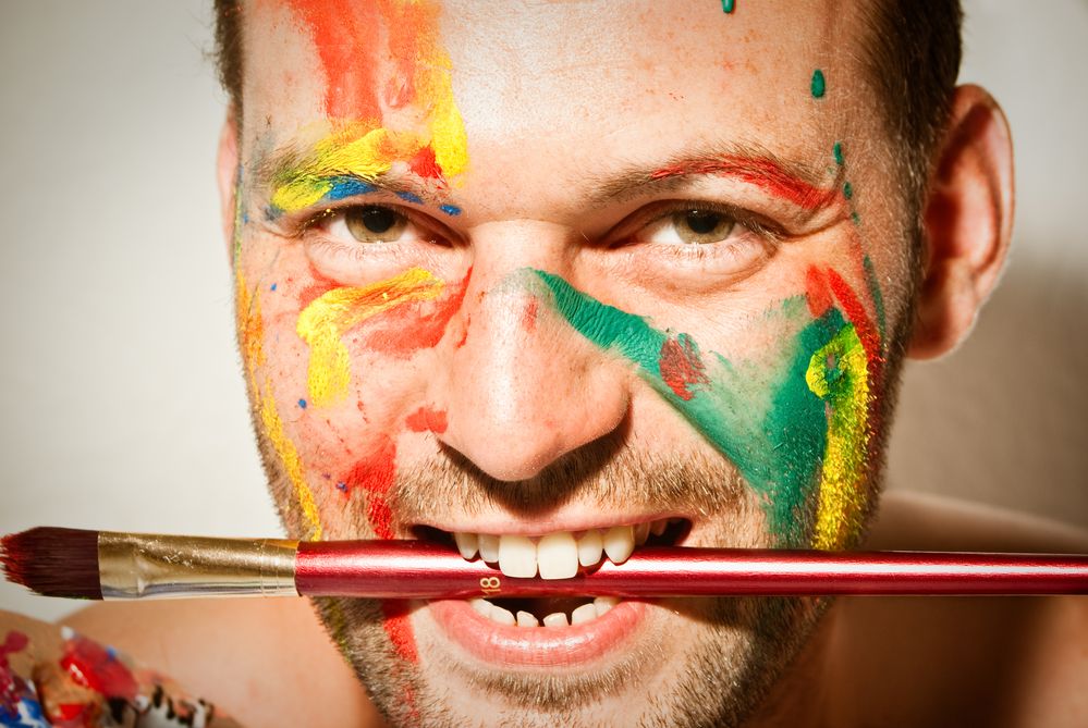 Der Maler im Portrait Foto & Bild | archiv, a r c h i v aktuell, welt ...