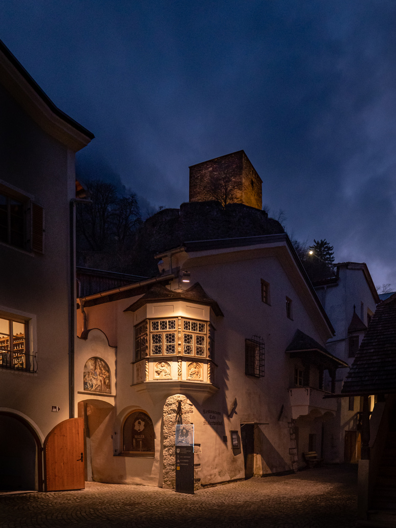 Der Malerwinkel mit der Burg Rattenberg im Hintergrund Foto & Bild ...