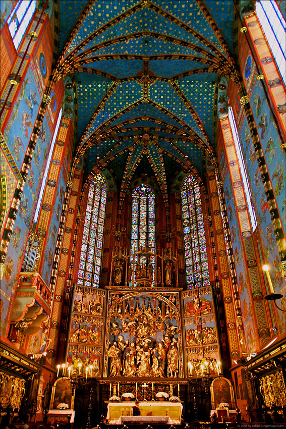 der marien-hochaltar in krakau . . . Foto & Bild | dies & das Bilder ...