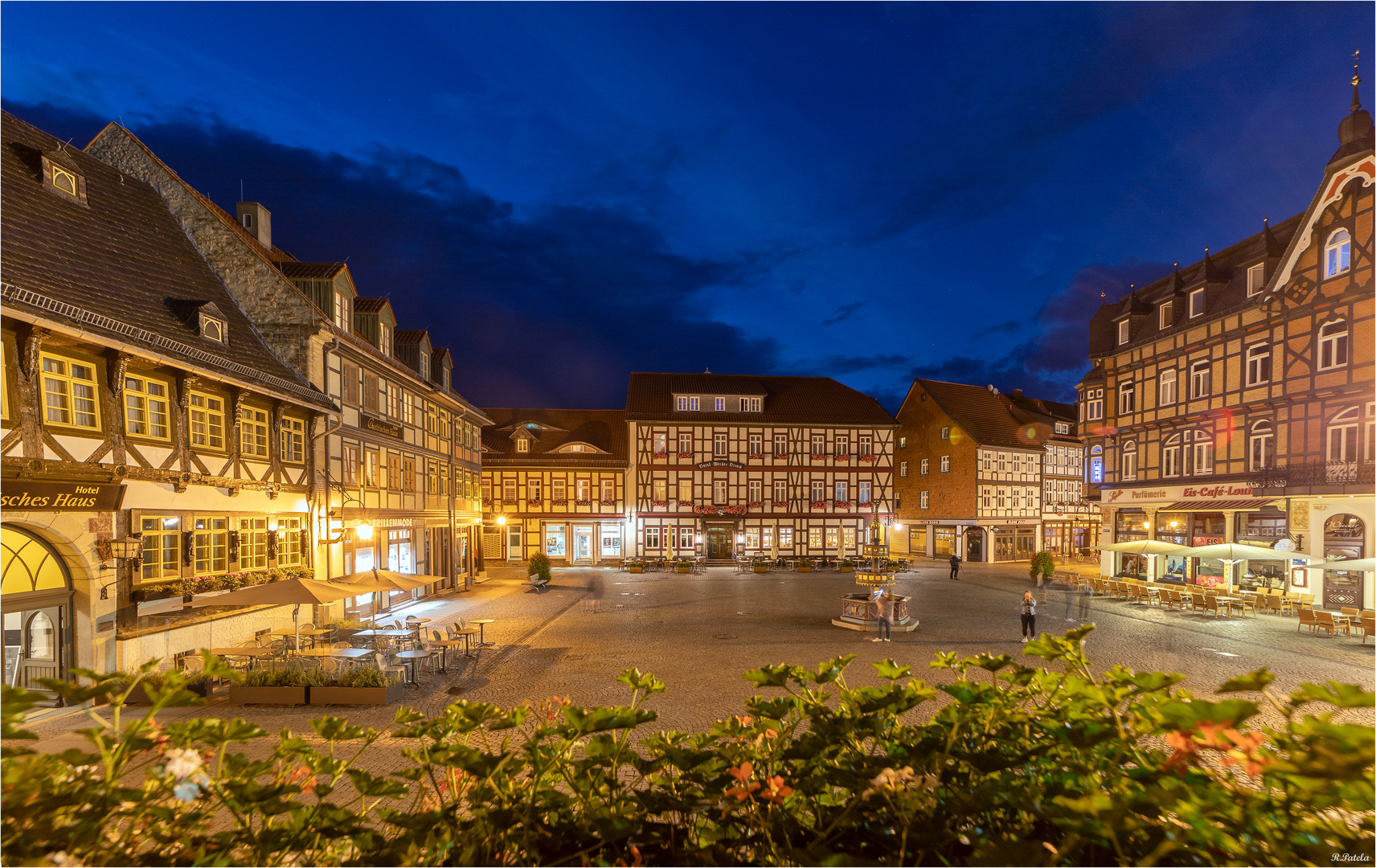 Der Marktplatz... Foto & Bild | blaue stunde, markt, harz Bilder auf ...
