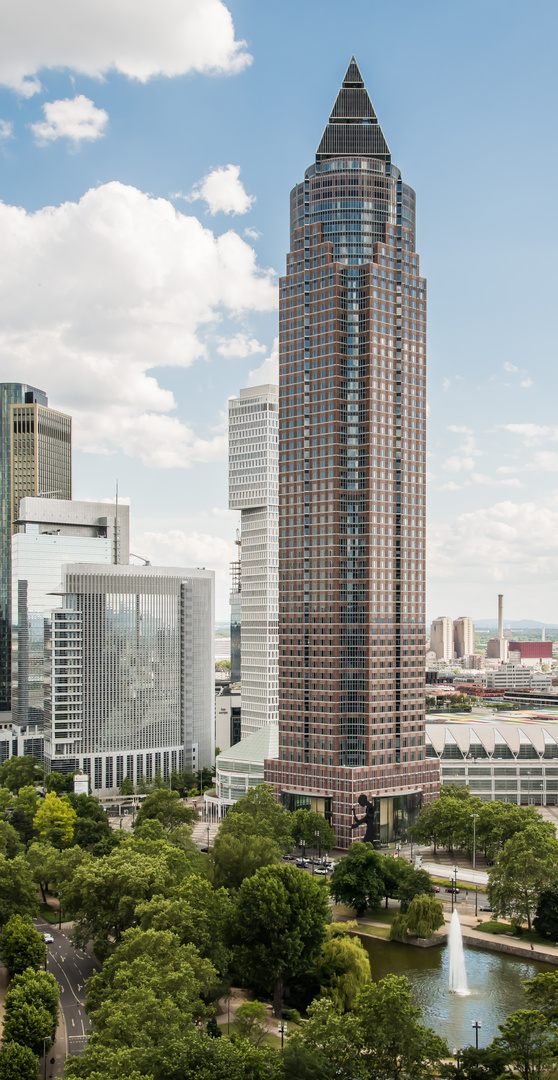 DER MESSETURM Foto & Bild | outdoor, wolken, himmel Bilder auf ...