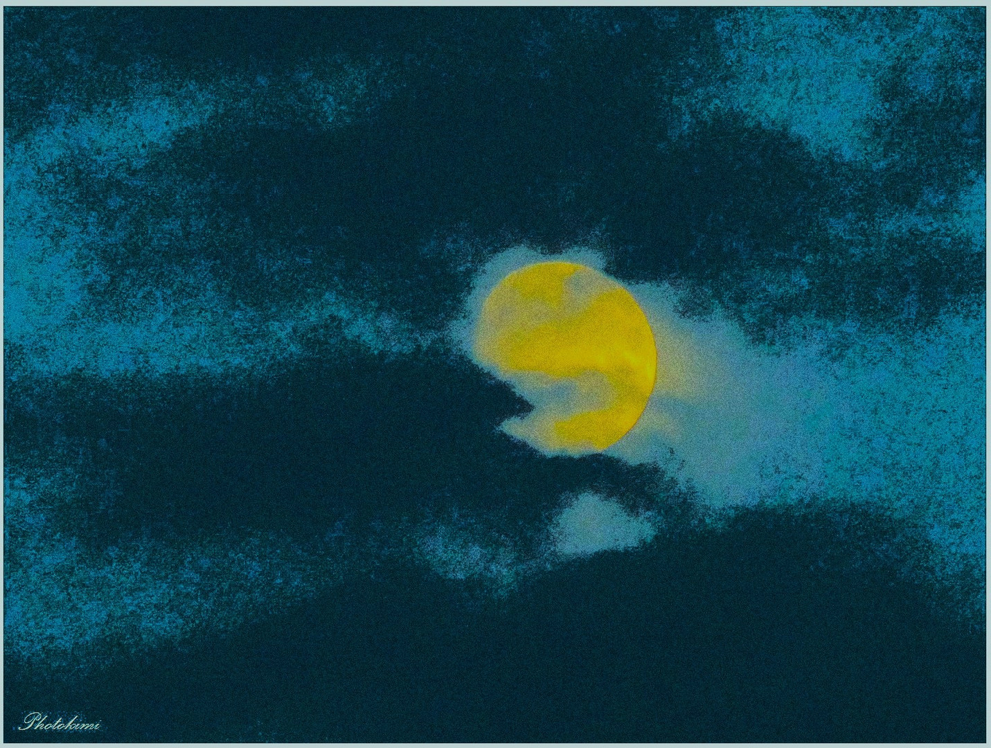 Der Mond am stark-windigen Abendhimmel Foto & Bild | spezial, natur ... Der Mond am stark-windigen Abendhimmel Foto & Bild | spezial, natur ...