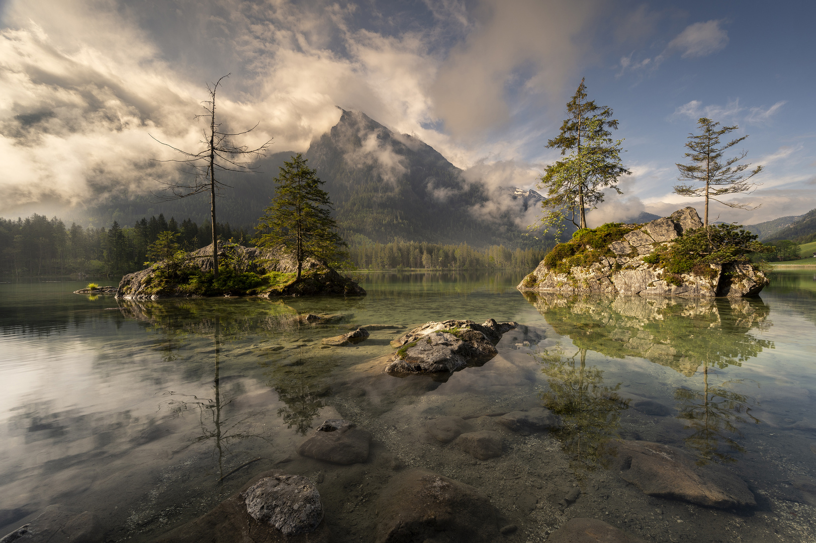 Der Morgen erwacht Foto & Bild | landschaft, bach, fluss & see, nature ...