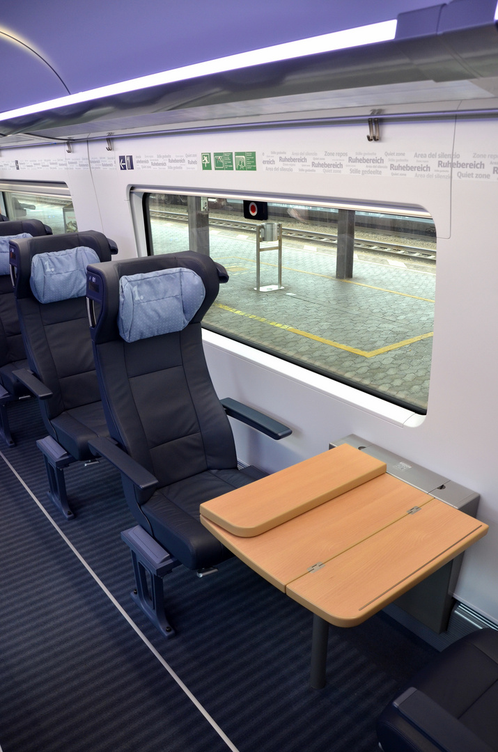 Der neue ICE 4 - Impressionen einer Mitfahrt Foto & Bild | ice ...