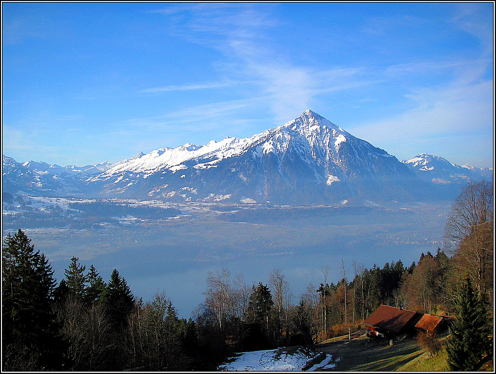 Der Niesen, in seiner Pracht... Foto & Bild | landschaft, berge, gipfel ...