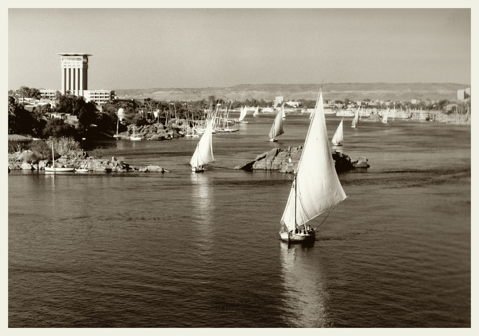 Der Nil bei Assuan1996 Foto & Bild | africa, egypt, north africa Bilder ...