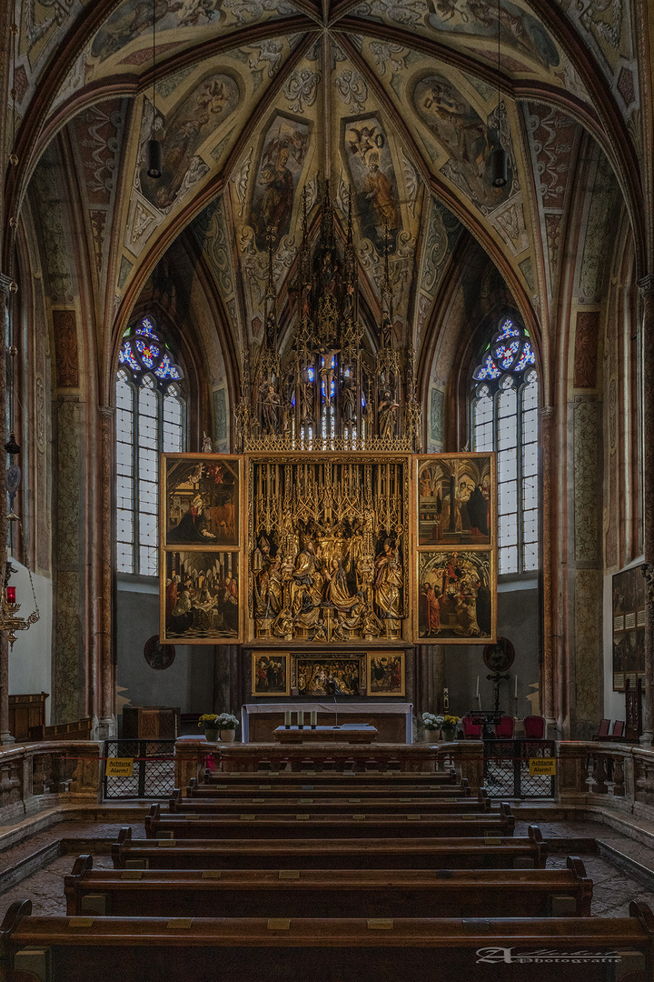 der Pacher Altar Foto & Bild | architektur, sakralbauten, innenansichten kirchen Bilder auf ...