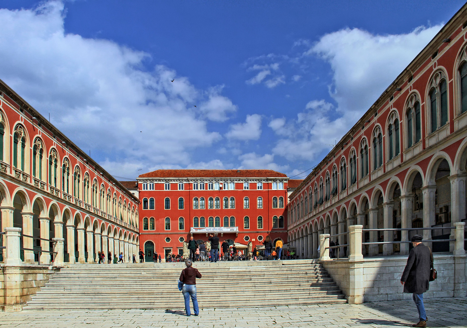 Der Platz Prokurative Foto & Bild | europe, balkans, croatia Bilder auf ...