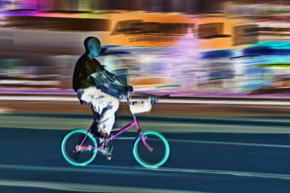 der Radler Foto & Bild | art, spezial, hamburg Bilder auf fotocommunity