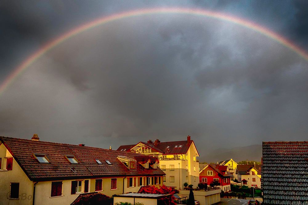 Der Regenbogen Foto & Bild | landschaften, sommer, natur Bilder auf fotocommunity
