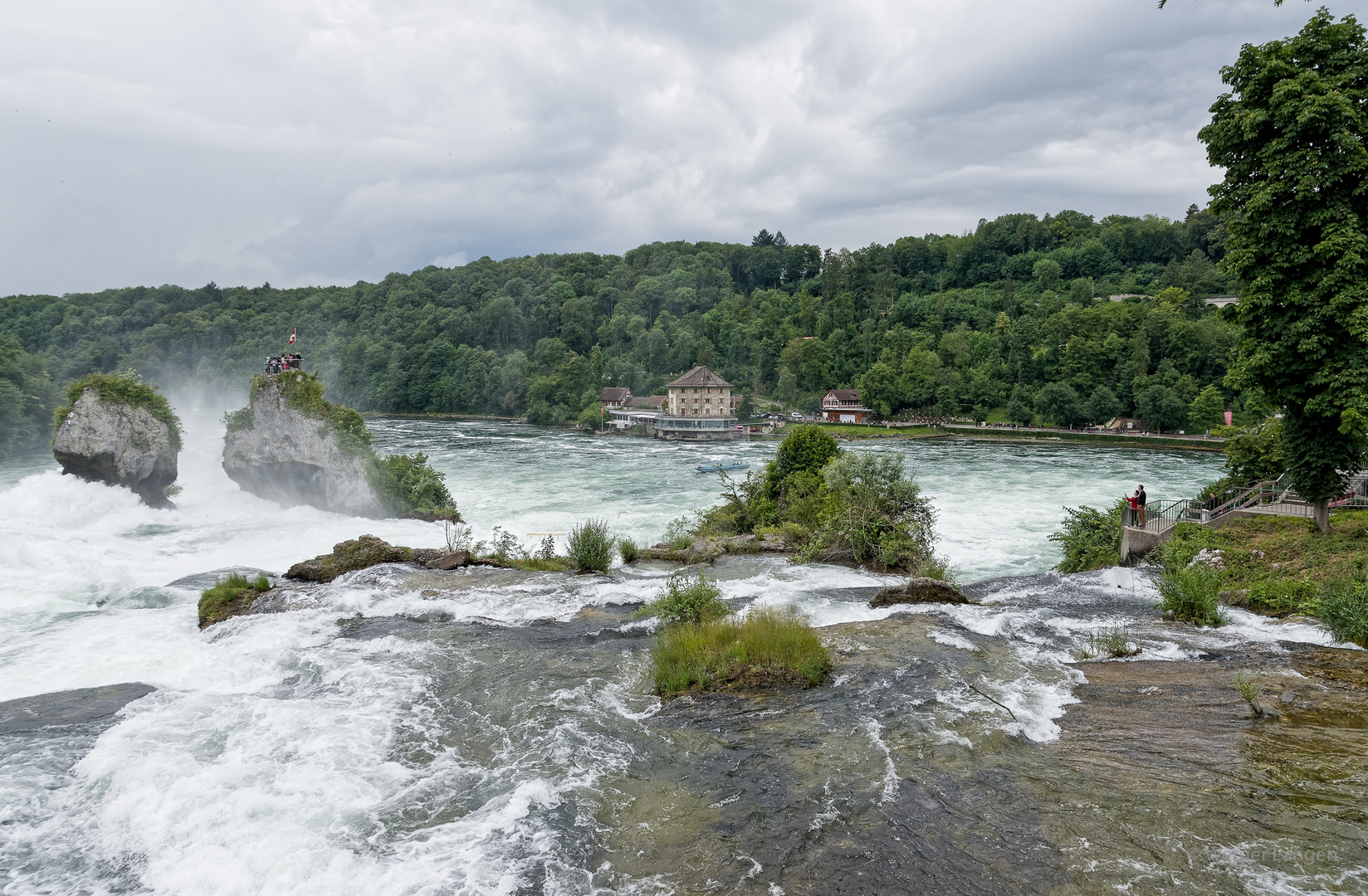 Der Rheinfall Foto & Bild | landschaft, wasserfälle, bach, fluss & see ...