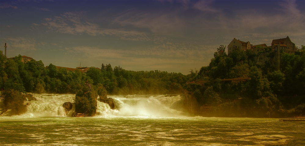 Der Rheinfall Foto & Bild | bearbeitungs - techniken, hdri & tm, hdr ...